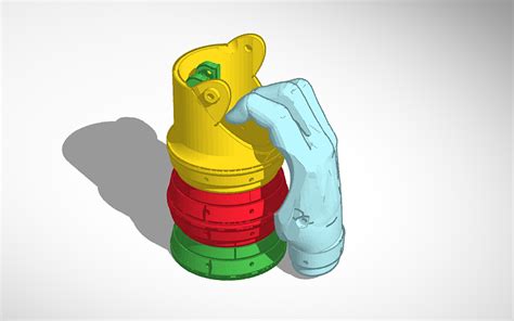 3d Design 8068 Jedi Gripper And Adjustowrap Arm For Sls Tinkercad