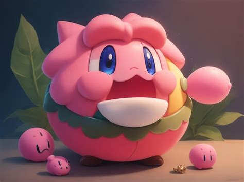 Premium Photo A Beautiful Kirby