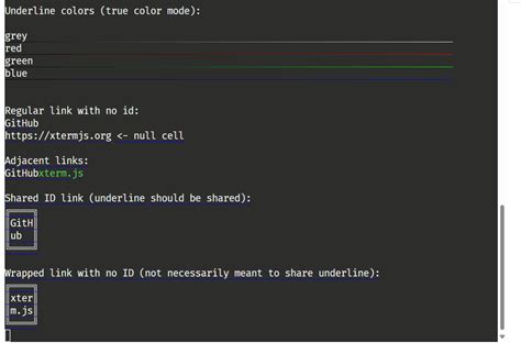 Underline Attribute Isn T Being Cleared Correctly In Demo Buttons