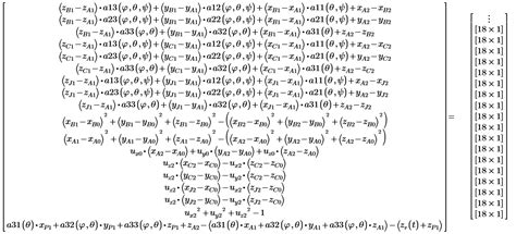 Solved Finding Symbolic Solution For 18 Unknowns In Prime Ptc