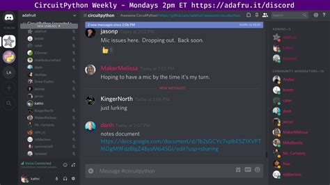 CircuitPython Weekly April Th Adafruit Adafruit Circuitpython YouTube