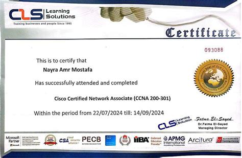 nayra amr on linkedin ccna networking careergrowth cls cisco