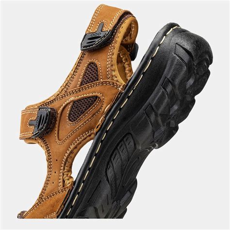 Mens Leather Beach Sandal Jousen Jousen Shoes