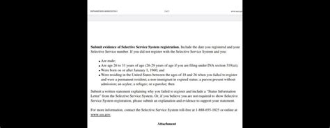 Got Rfe For Proof Of Selective Service After Interview Us Citizenship