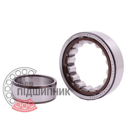 Подшипник Nu2210 Ecp C3 [skf] Din 5412 1 аналог 32511 ГОСТ8338 Цилиндрический роликовый