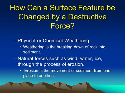 Constructive And Destructive Forces Ppt Video Online Download