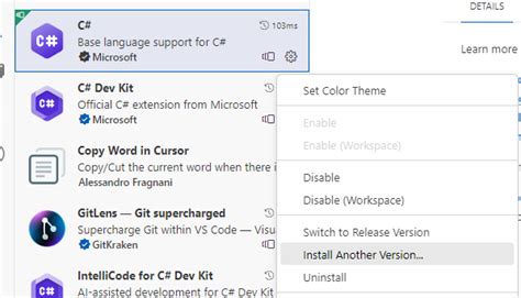 C Omnisharp Broke W Recent Update · Microsoft Vscode Discussions