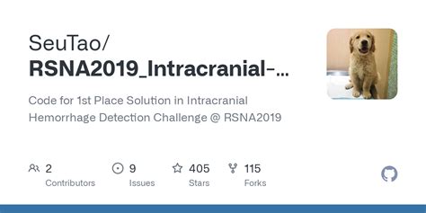 GitHub SeuTao RSNA Intracranial Hemorrhage Detection Code For St Place Solution In