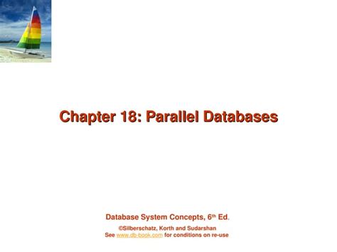 Datbase Management Systems Conceptsparallel Databases And Parallelism Techniques Ppt
