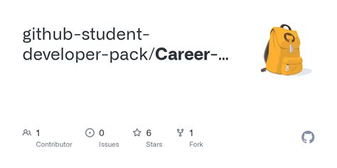 Github Github Student Developer Packcareer Readiness Template Week 4