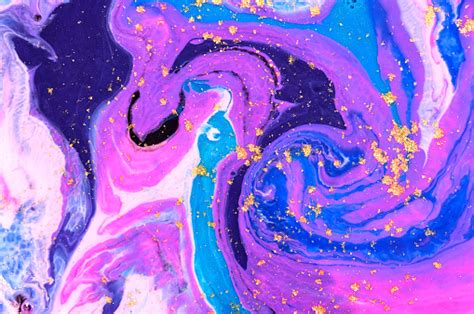 다채로운 아크릴 거품 추상 잉크 디자인 템플릿 혼합 텍스처 배경입니다 액체 색상 배경입니다 벽지 패턴입니다 오일 포스터 디자인 템플릿 유체 예술 0명에 대한 스톡 사진 및