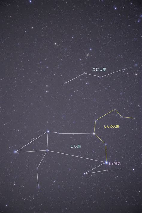 しし座｜星や月｜大日本図書