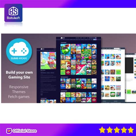 Jual Source Code Aplikasi Cloudarcade Html5 Web Game Portal Cms Shopee Indonesia