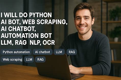 Do Python Ai Bot Web Scraping Ai Chatbot Automation Bot Llm Nlp