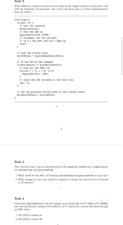 Solved Task 2 What Difference Would You Observe If You
