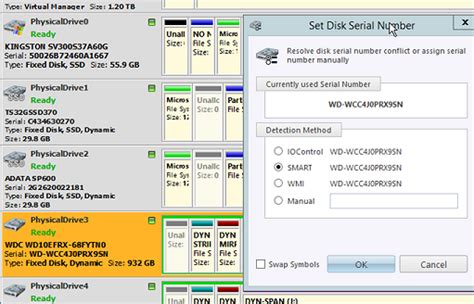 Set Disk Serial Number