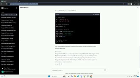 Matplotlib In Python Online Compiler Youtube