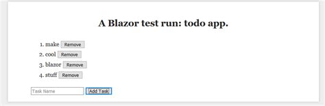 Github Dsschnau Blazortodo A Sample Blazor Todo Demo