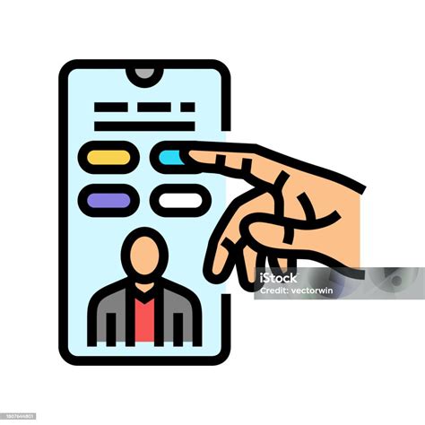 인터랙티브 컨텐츠 온라인 학습 플랫폼 색상 아이콘 벡터 일러스트 레이 션 교육에 대한 스톡 벡터 아트 및 기타 이미지 교육