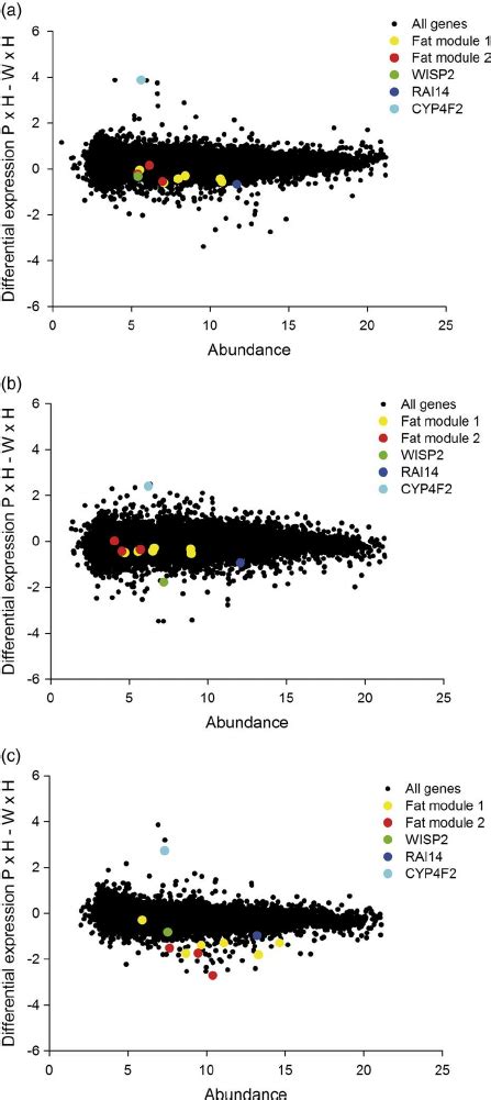 microarray based genome wide ma plots based on normalised mean