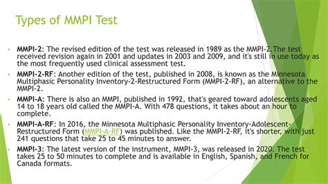Mmpi 3pptx Mmpi 3pptx