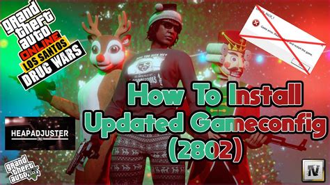 how to install updated gameconfig gta v 2802 youtube