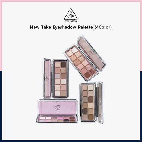 3ce New Take Eyeshadow Palette 1ea 4color Shopee Philippines
