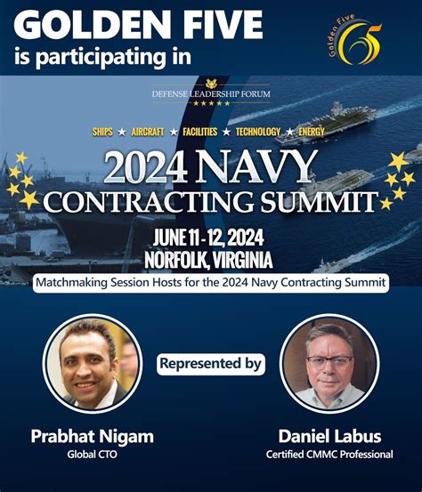 Golden Five Consulting On Linkedin Navycontractingsummit Goldenfive Innovation