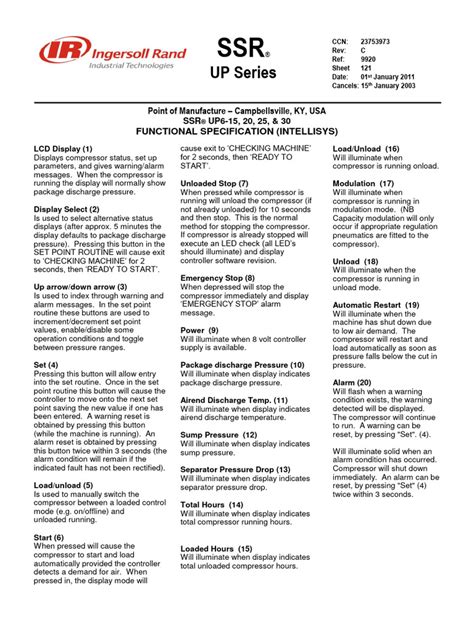 Intellisys Functions 60 Hz Pdf Manufactured Goods Electrical Engineering