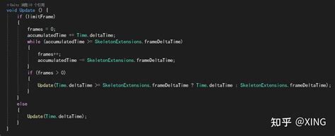 Unity控制spine刷新率 知乎