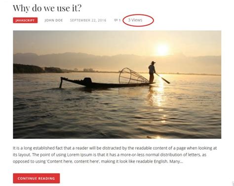 How To Display Total Views On Wordpress Posts