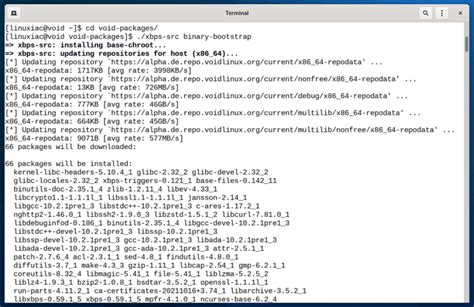 How To Use Xbps Package Manager On Void Linux