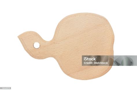 흰색 배경에 고립 된 과일의 형태로 하나의 새로운 빈 나무 수 제 절단 보드 0명에 대한 스톡 사진 및 기타 이미지 0명 가정 생활 가정 주방 Istock