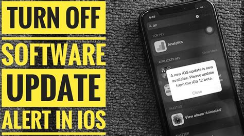 How To Turn Off Popup New Ios 1841177 Update Is Now Available