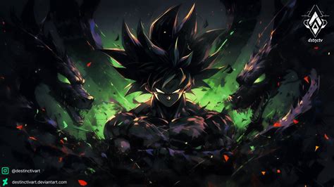 Dm13 019 Dragon Ball Goku By Destinctivart On Deviantart