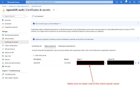 How To Get Client Secret In Azure Portal