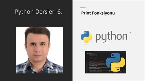 Python Dersleri 6 Print Fonksiyonu Python Youtube