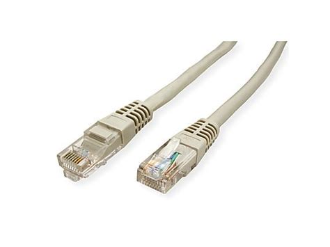 Value Utp Cat5e Class D Patchkabel Ethernetadapter 5 M Grijs