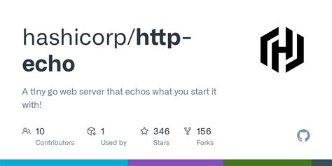 Github Hashicorp Echo A Tiny Go Web Server That Echos What You
