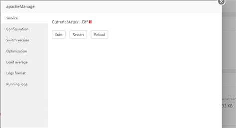 How To Fix Apache Error Offline AaPanel Free Hosting Control Panel One Click LAMP LEMP