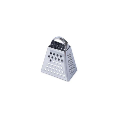 Premium Photo Tiny Metal Grater Isolated Over White Background