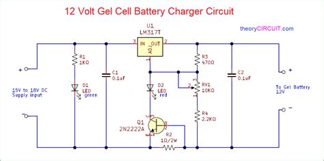 12v Dc Battery Charger Circuit Diagram