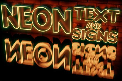 Neon Text And Signs 3d 소품 Unity Asset Store