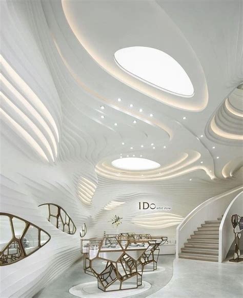 Pin By Jessika Sterling On Ceilings Futuristic Interior Architecture