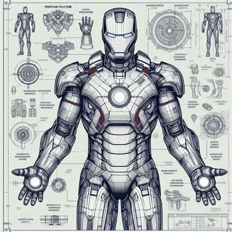 Iron Man 26 Casco De Iron Man Dibujo De Planos Alas Tribales
