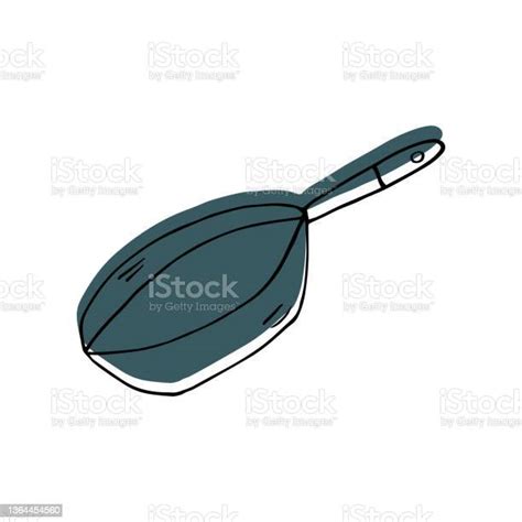 프라이팬 핸드 그린 낙서 부엌 기구 요소 주방 도구 및 요리 요리를위한 가전 제품 스케치에 대한 스톡 벡터 아트 및 기타 이미지 스케치 요리사 모자 프라이팬 Istock