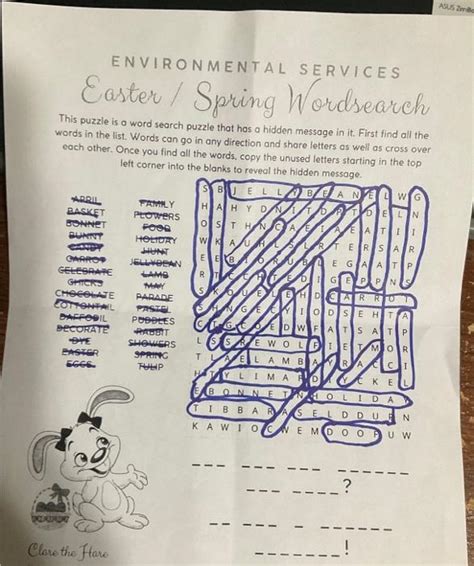 This Puzzle Is A Word Search Puzzle That Has A Hidden Chegg Com