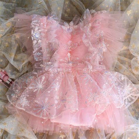 Snowflake Dress Etsy