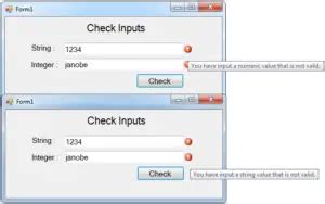 How To Validate Textbox Using Errorprovider In C With Source Code