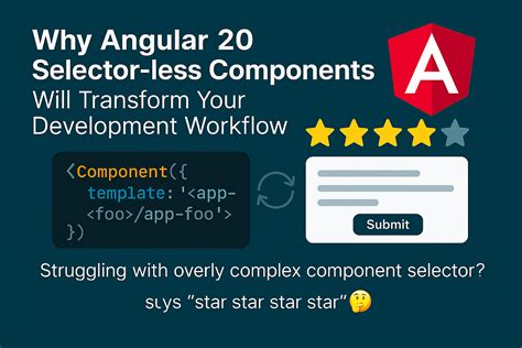 Why Angular Selector Less Components Will Transform Your Development Workflow By Rajat Sep